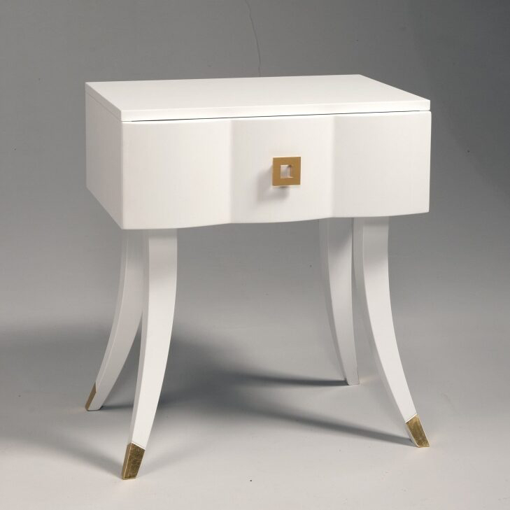 VG-6018-L Lacquered Night Stand – David Michael Furniture