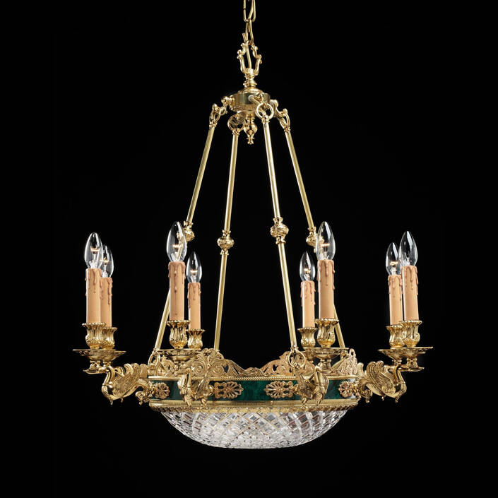 BL-232 8-Light Italian Empire Chandelier – David Michael Furniture
